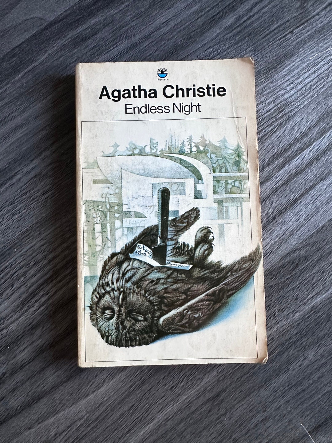 Agatha Christie Endless Night - RARE 1967 Fontana Paperback Edition ...