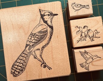 Large Bird Stamp - Etsy
