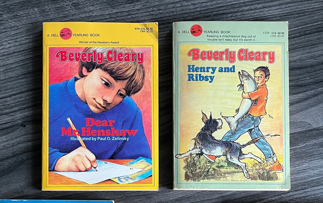 Vintage Beverly Cleary Books: Ramona, Henry and Ribsy, Dear Mr. Henshaw ...