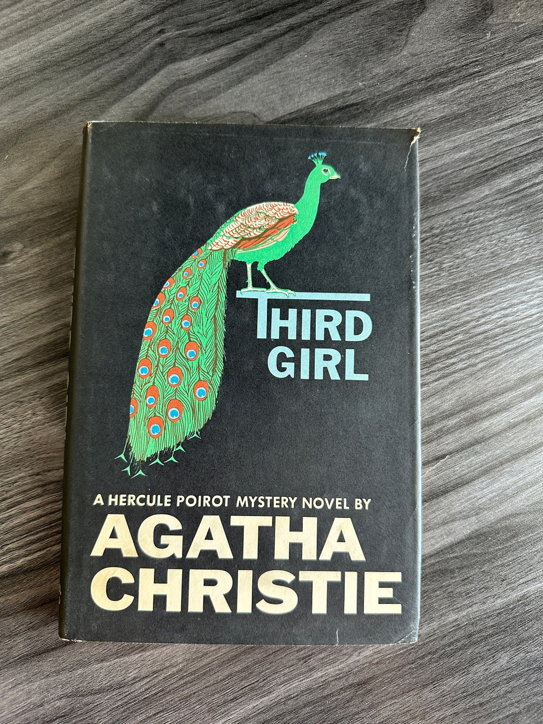 Agatha Christie Third Girl RARE 1966 Peacock Hardcover Book Club ...