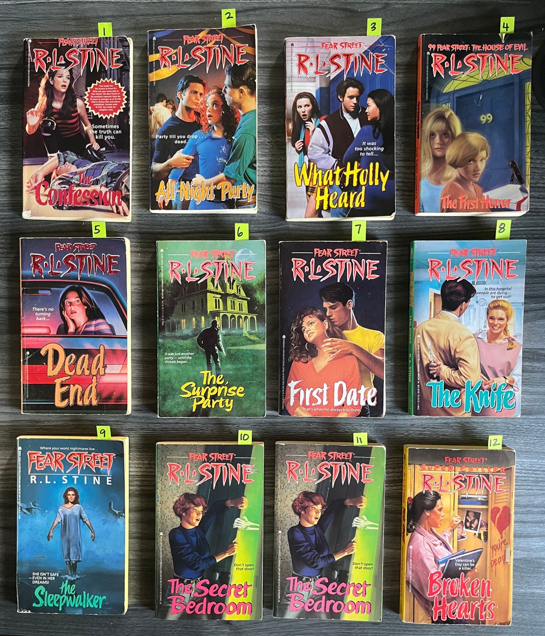 Fear Street Books, R.L. Stine, Vintage Listing 2 of 4 1990s Paperbacks ...