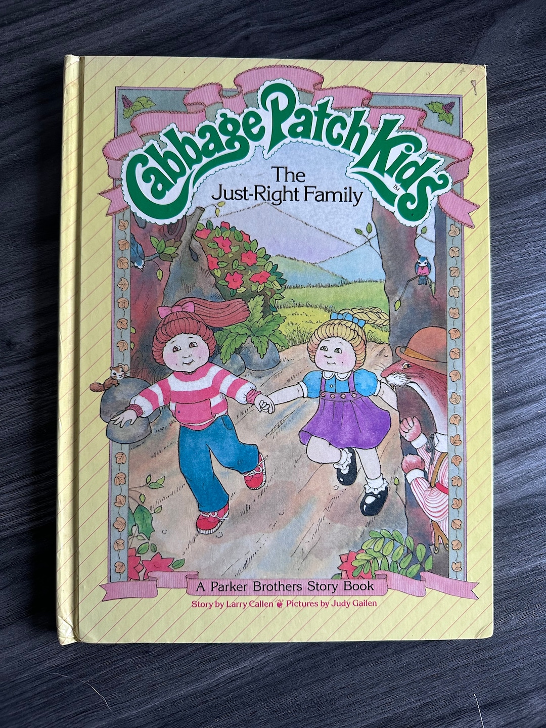 Cabbage Patch Kids Book, Vintage 1984 the Just-right Familychildren’s ...