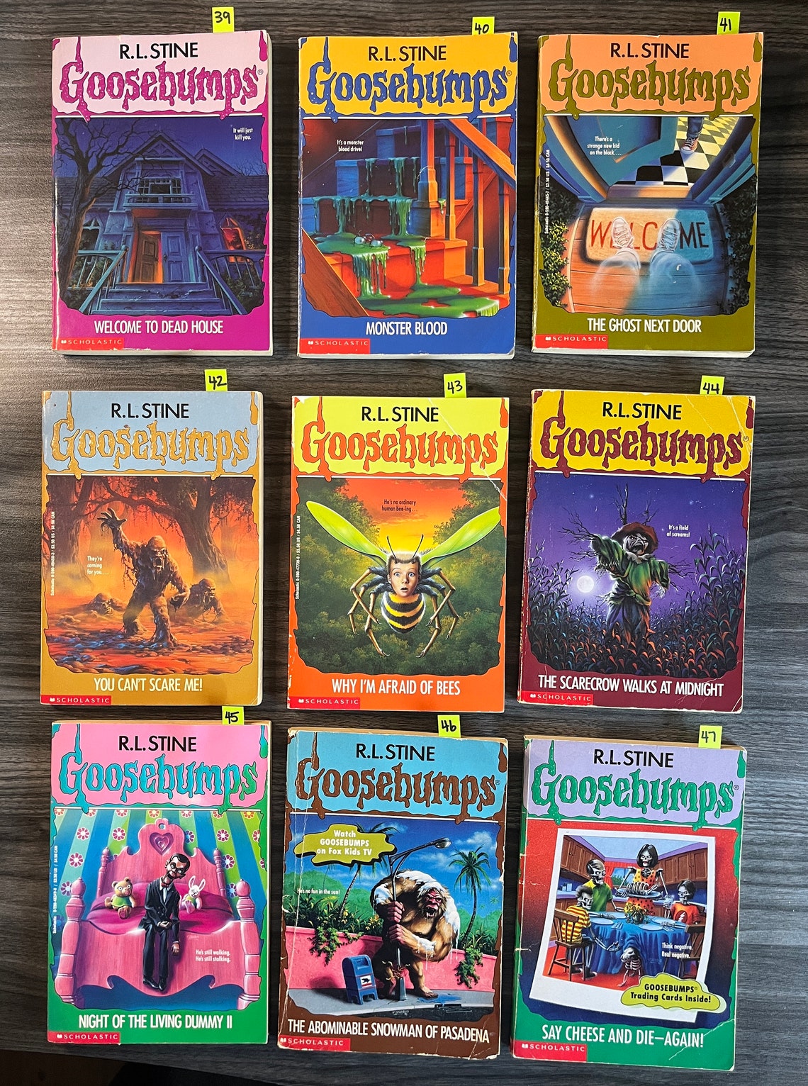 Goosebumps Books by R.L Stine, Vintage, Choose Your Favourites - NEW ...