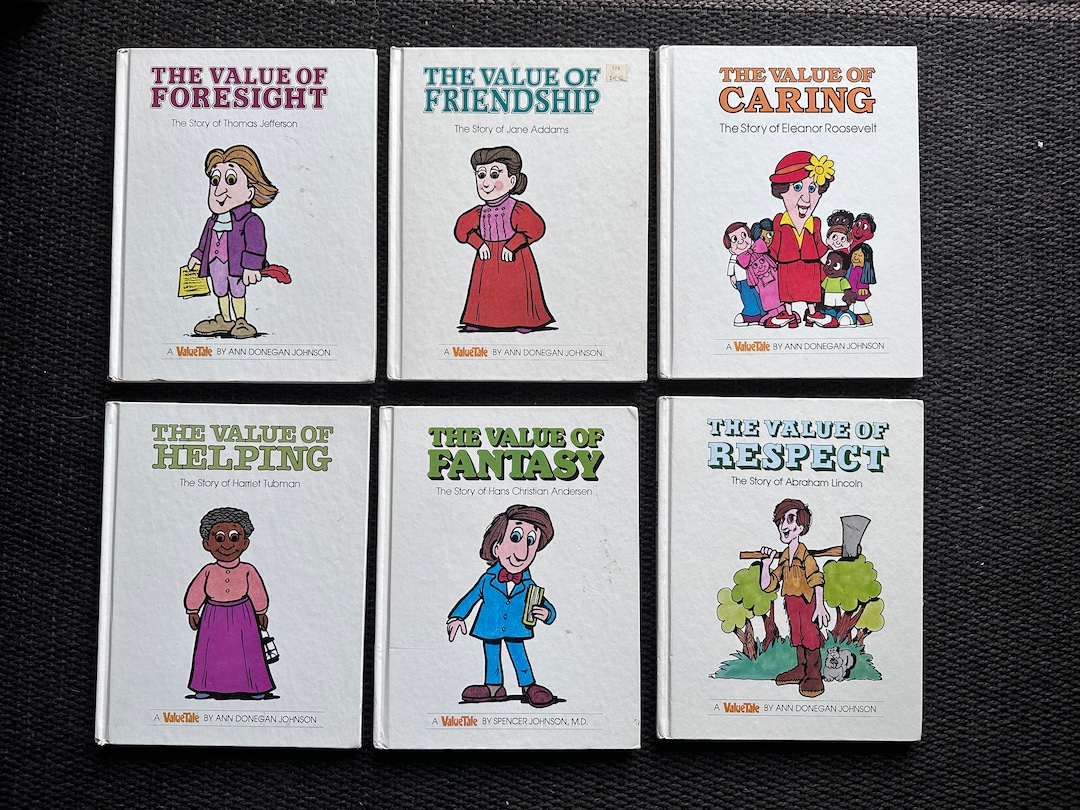 Value Tale Books by Ann Donegan Johnson 1970's Hardcover, Choose From ...