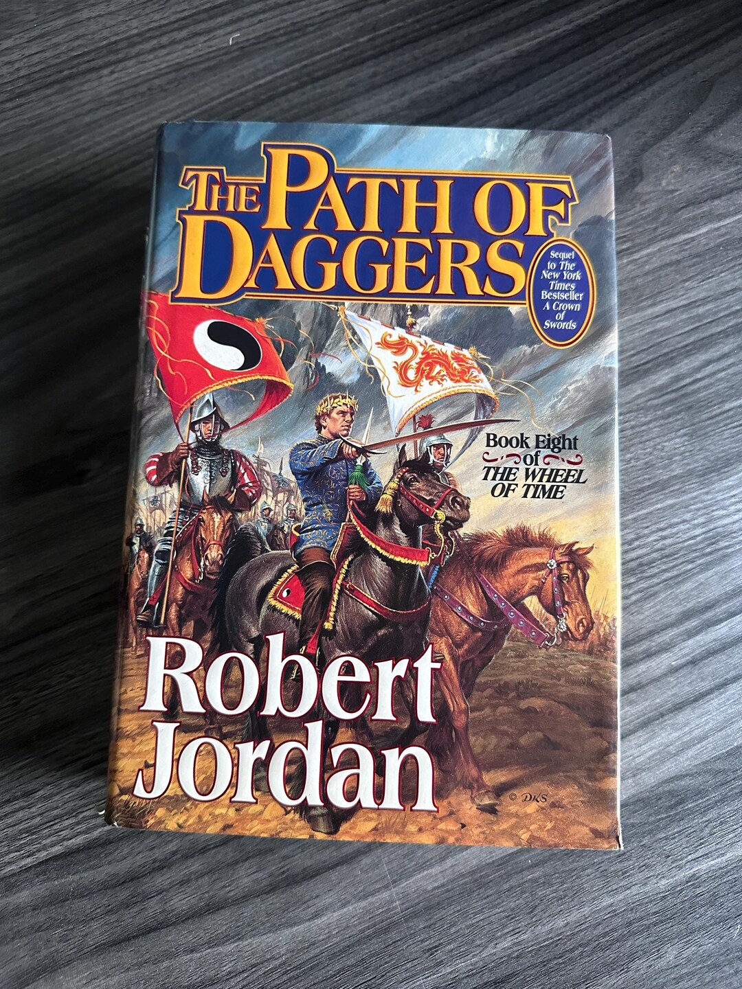 Wheel of Time Hardcover Book 8, the Path of Daggers by Robert Jordan ...
