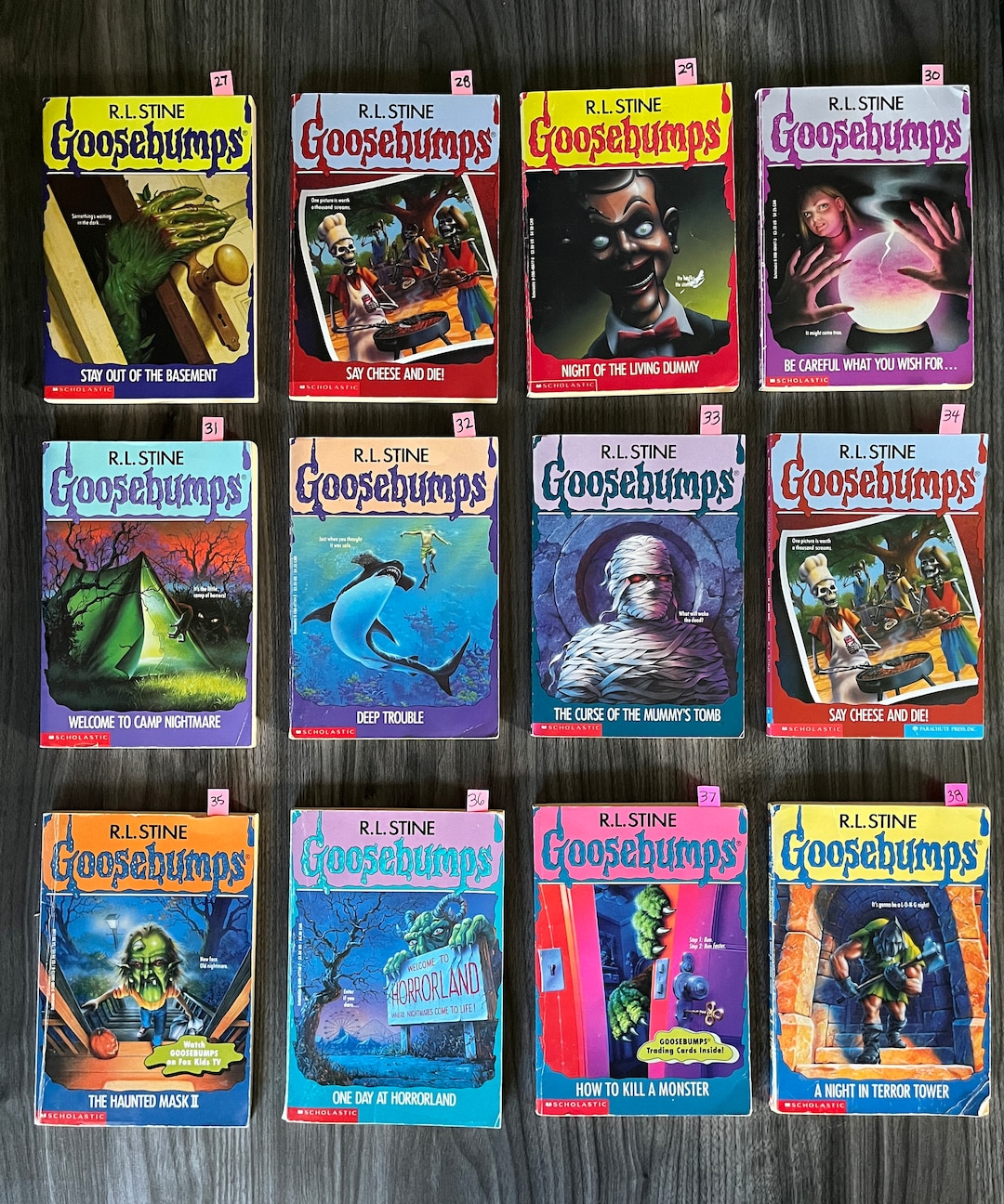 Goosebumps Books by R.L Stine, Vintage, Choose Your Favourites NEW ...