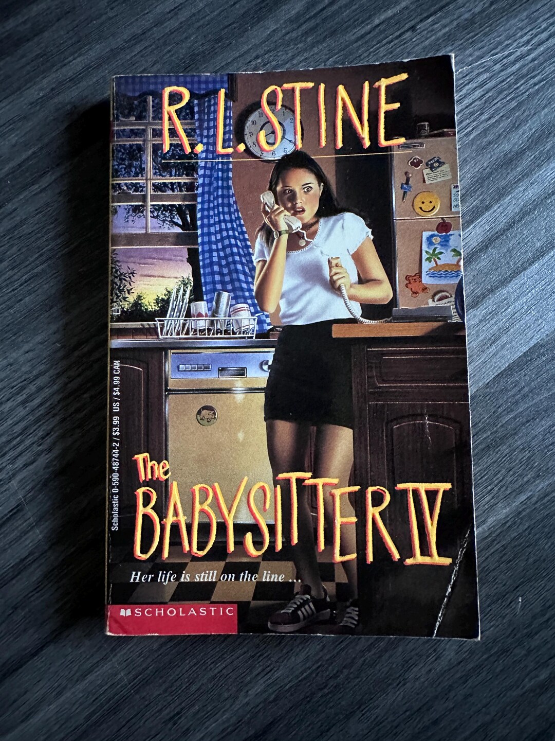 Babysitter 4 by R.L. Stine, Horror Teen Novel 1990s, Vintage - Etsy