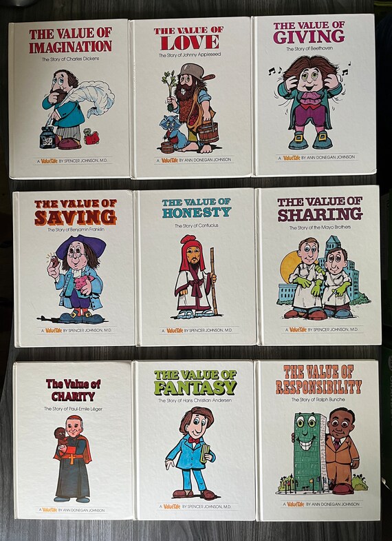 Value Tale Books by Ann Donegan Johnson 1970's Hardcover - Etsy