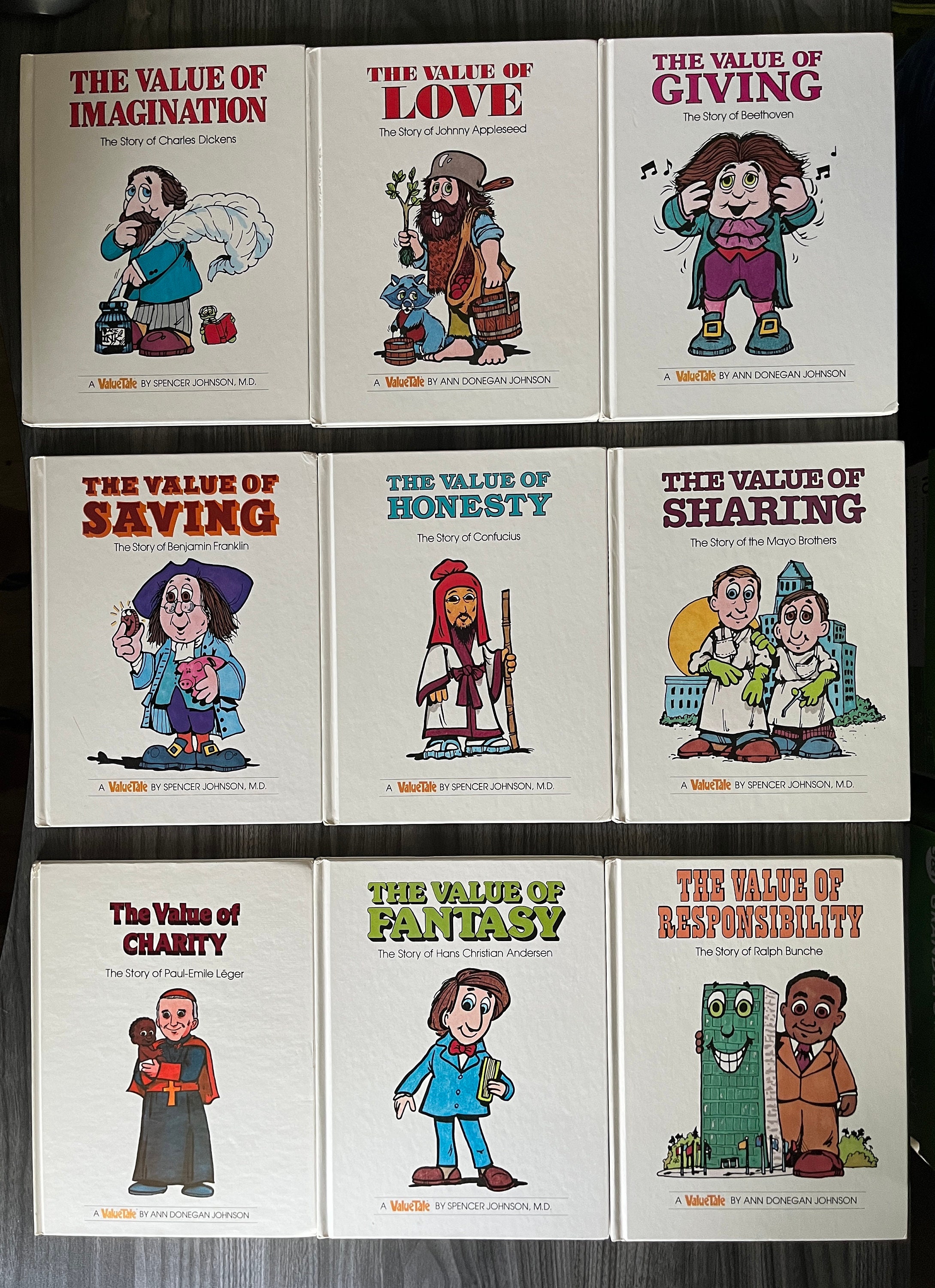 Value Tale Books by Ann Donegan Johnson 1970's Hardcover - Etsy