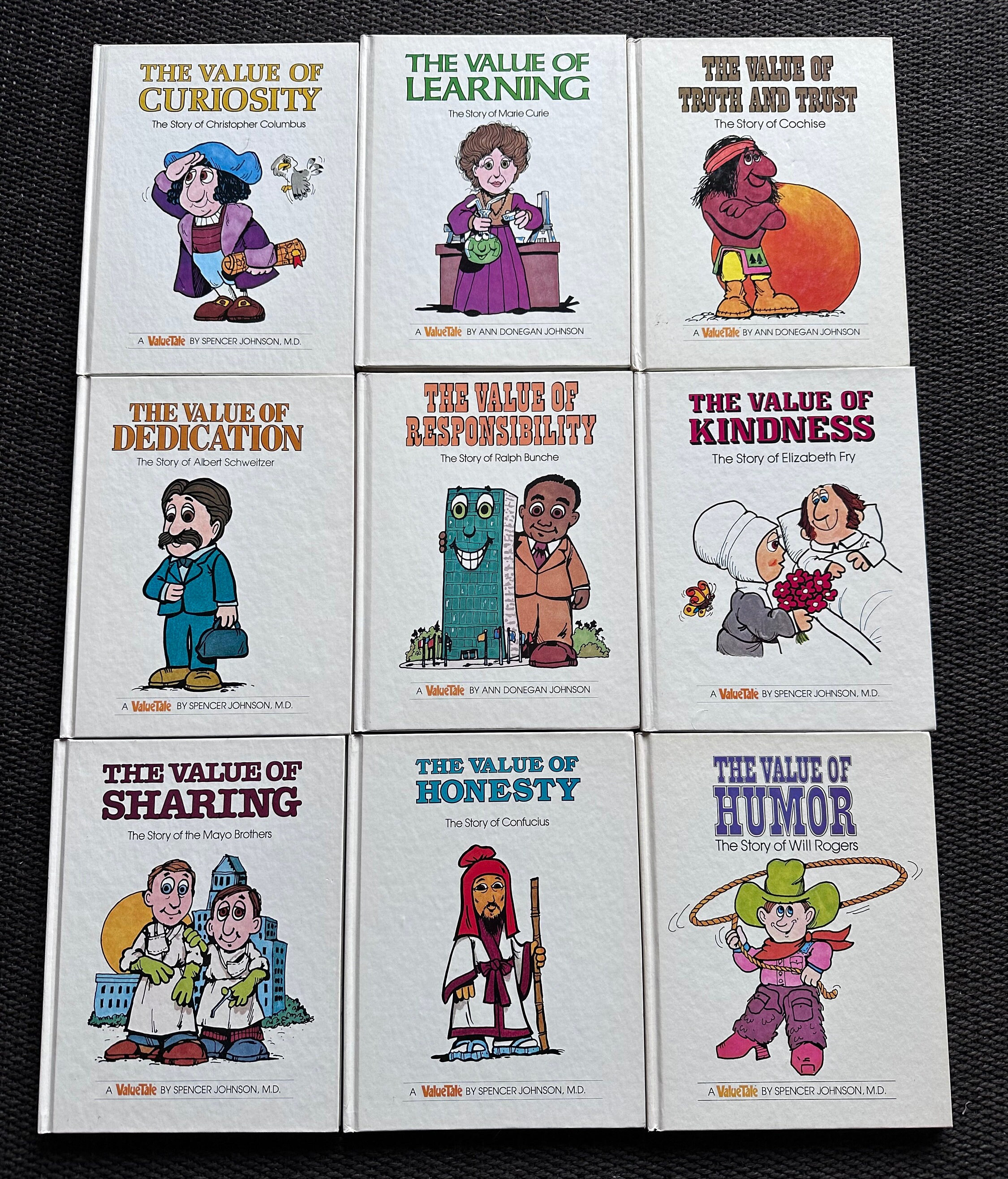 Value Tale Books by Ann Donegan Johnson 1970's Hardcover, Choose From ...