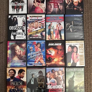 Popular DVD Movies 2; Comedy, Family, Action, Thriller, Science Fiction ...