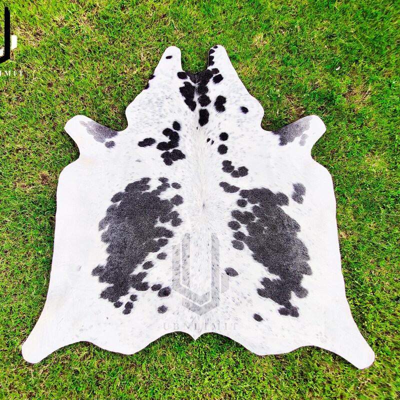 White Cowhide Rug - Etsy