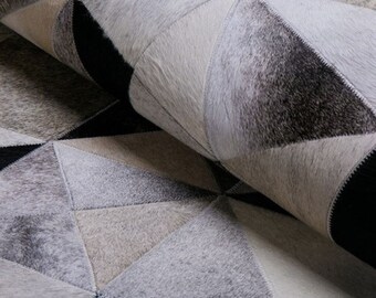 Gray Patchwork Rug - Etsy