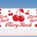 Cherry Bomb SVG Libbey Glass Wrap Svg, Retro Trendy Cherry 16 Oz Libbey ...