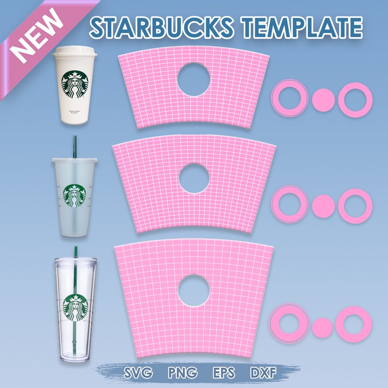 Starbucks Template - Etsy