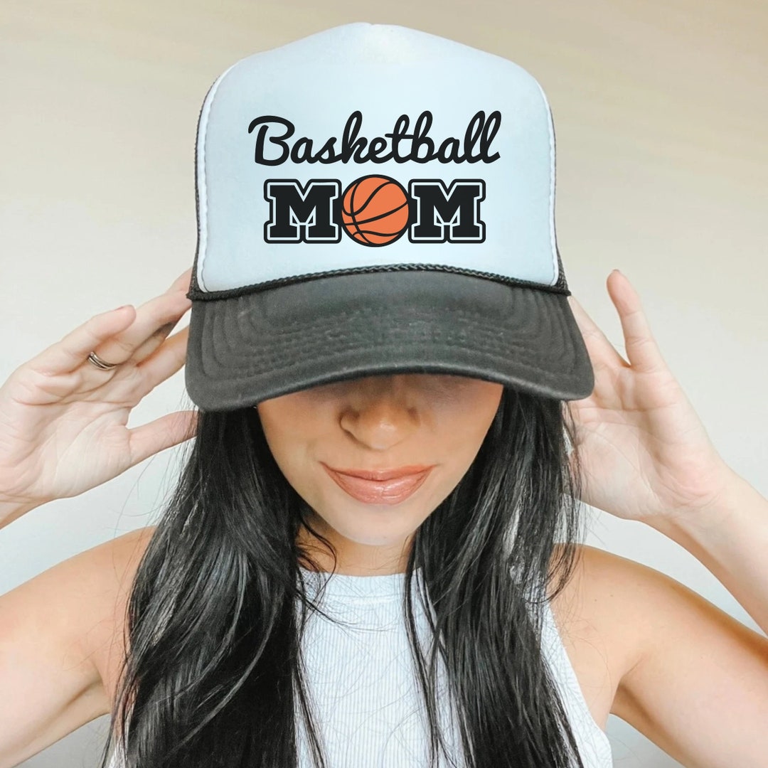 Basketball Mom Trucker Hat, Basketball Mama Snapback Foam Baseball Cap ...