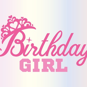 Birthday Girl Svg, Birthday Queen Svg for Shirts, Happy Birthday Svg ...
