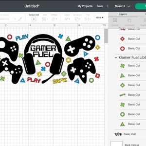 Gamer Fuel SVG Libbey Glass Wrap Svg Video Game Controller - Etsy