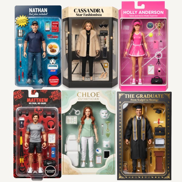 Cartoon Characters Action Figures - Etsy