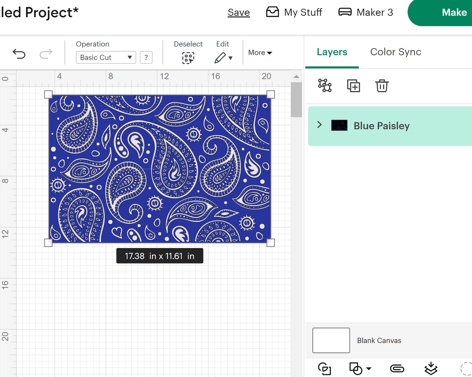 Blue Paisley Bandana Pattern Svg Files for Cricut, Boho Cut File ...