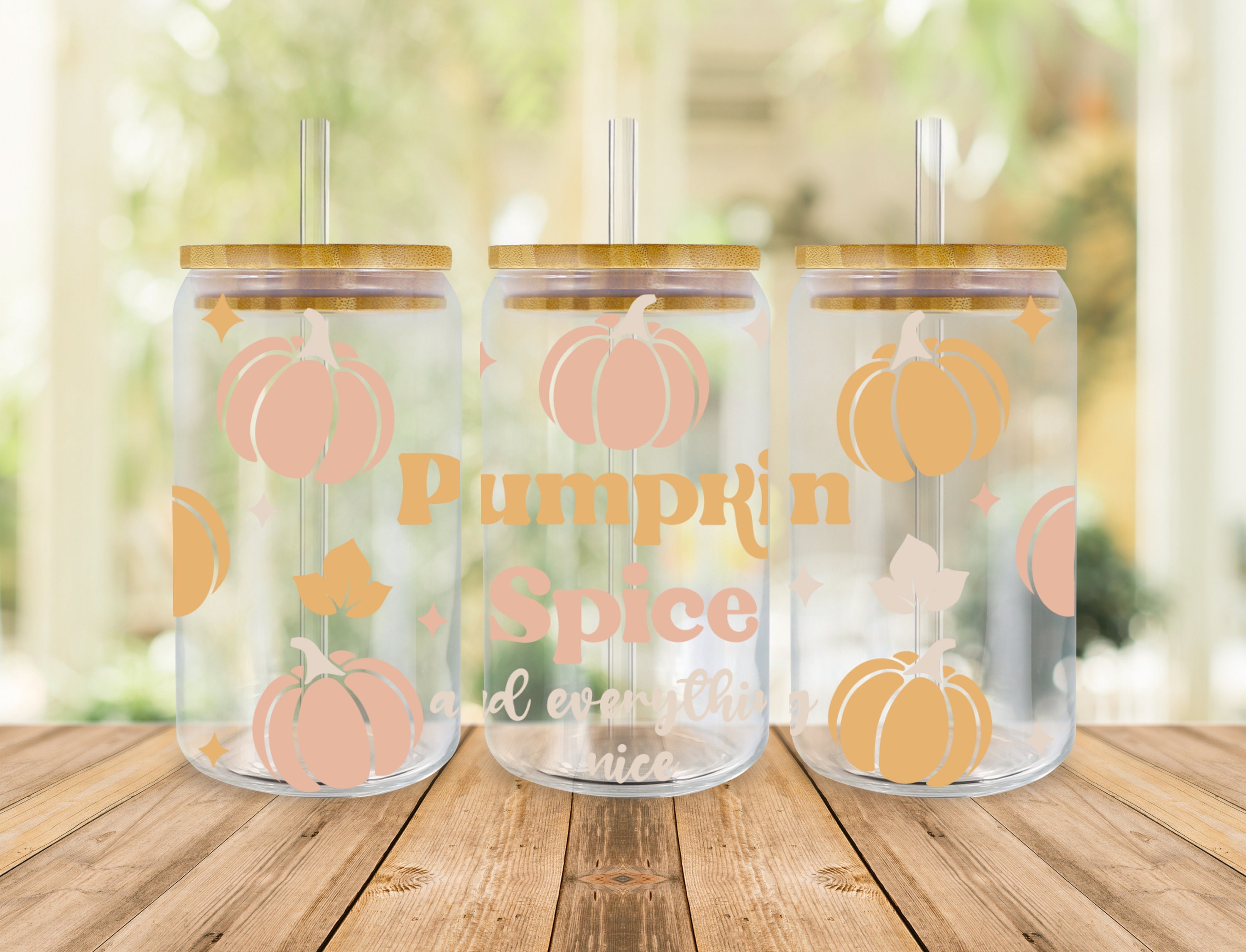 Pumpkin Spice Svg Libbey Glass Wrap Svg, Funny Fall Thanksgiving ...