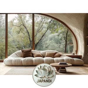 Japandi Zoom Background Bundle, 20 Virtual HD Desktop Wallpaper ...