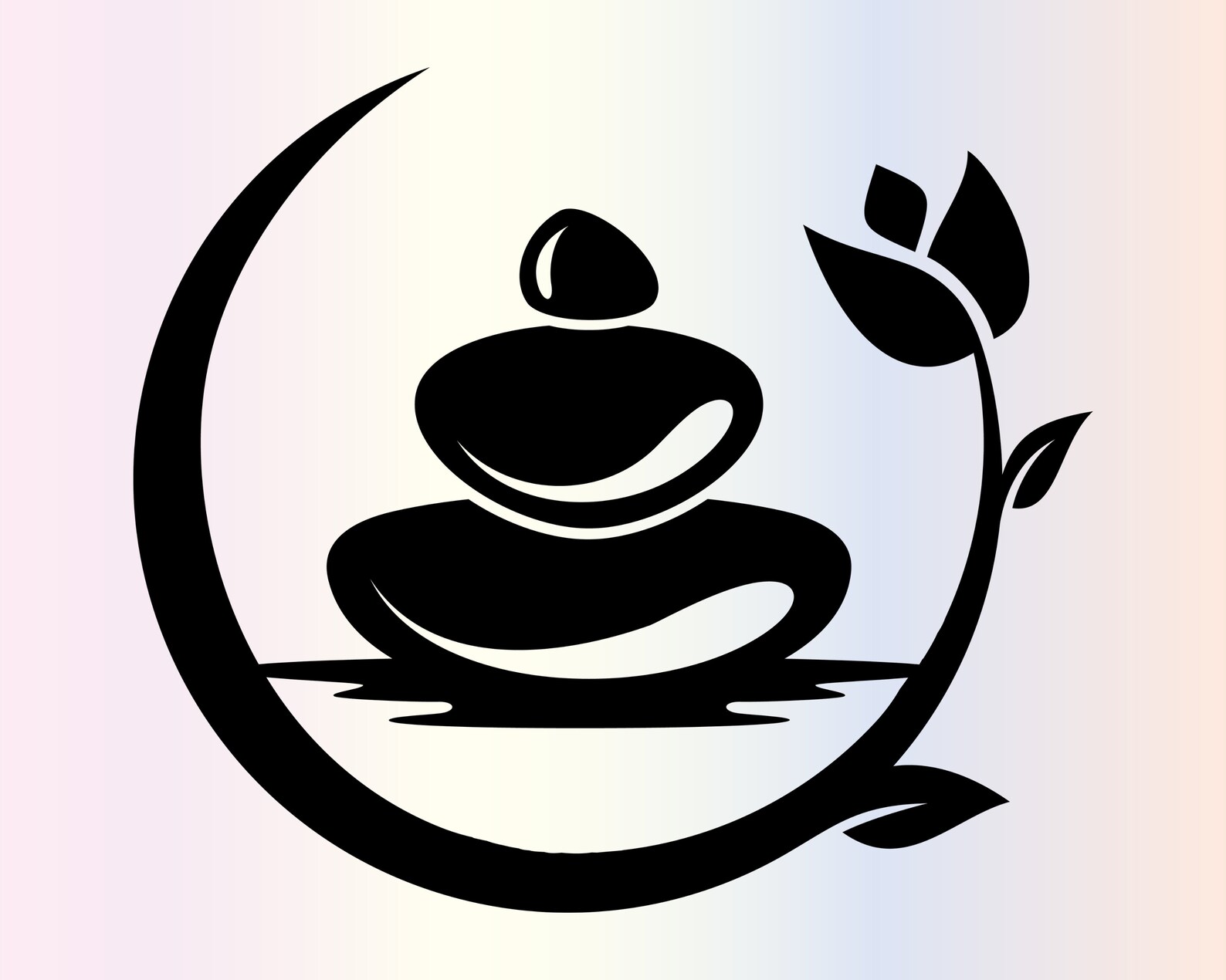 Yoga Zen Stones Svg Files for Cricut Zen Meditation Namaste - Etsy