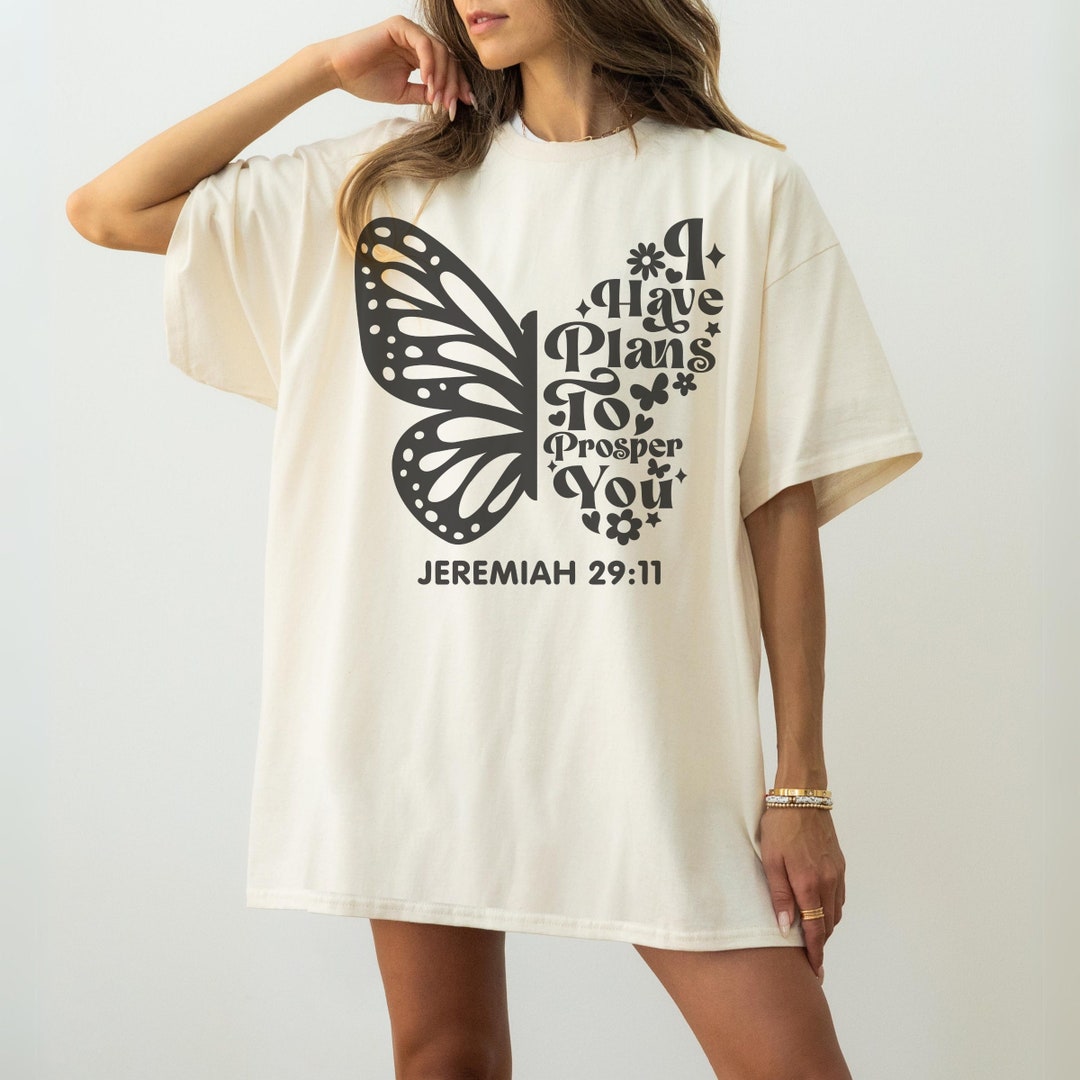 Religious Jeremiah Comfort Colors Tshirt, Christian Art Bible Scripture ...