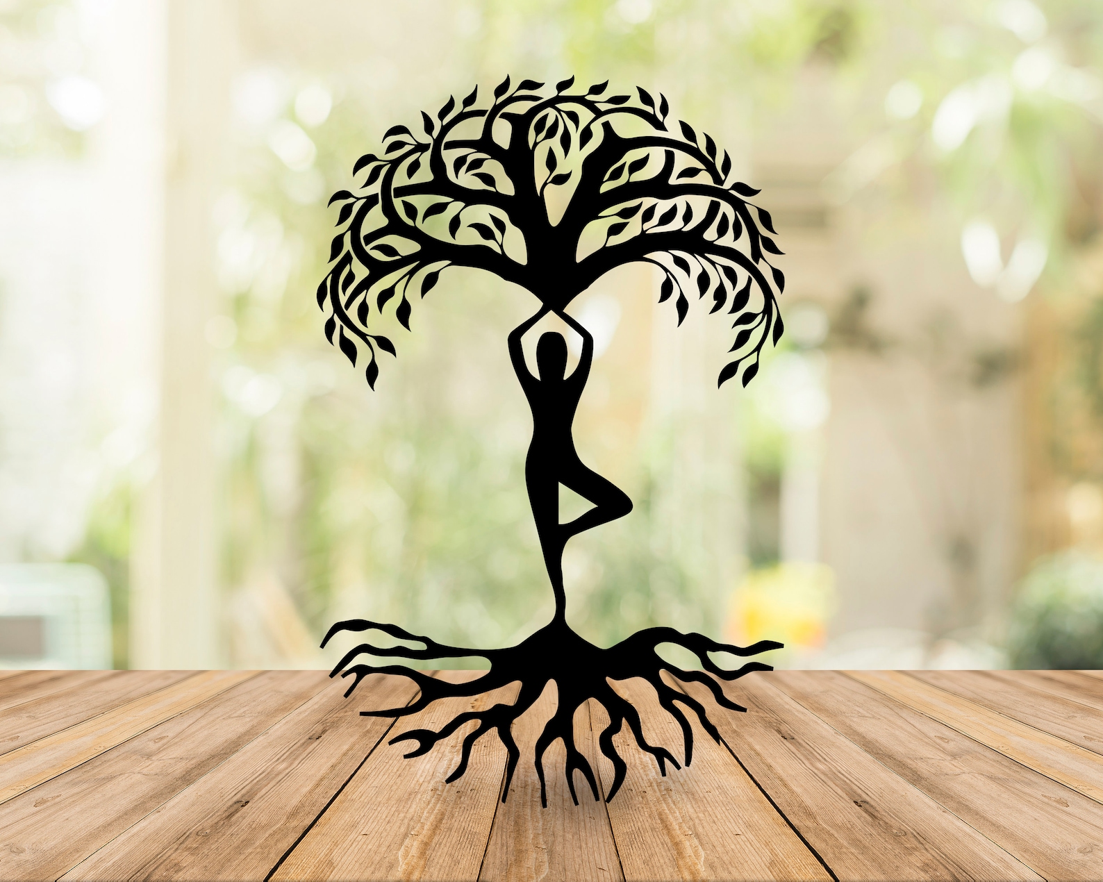 Buddha Yoga Tree Svg Files for Cricut, Boho Spiritual Namaste ...