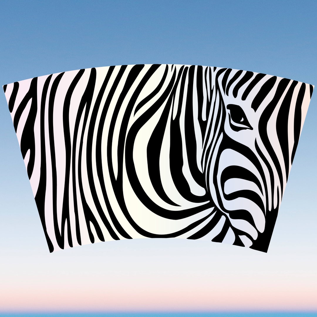 Zebra Print SVG Starbucks Cup Wrap Svg Animal Print No Hole - Etsy ...