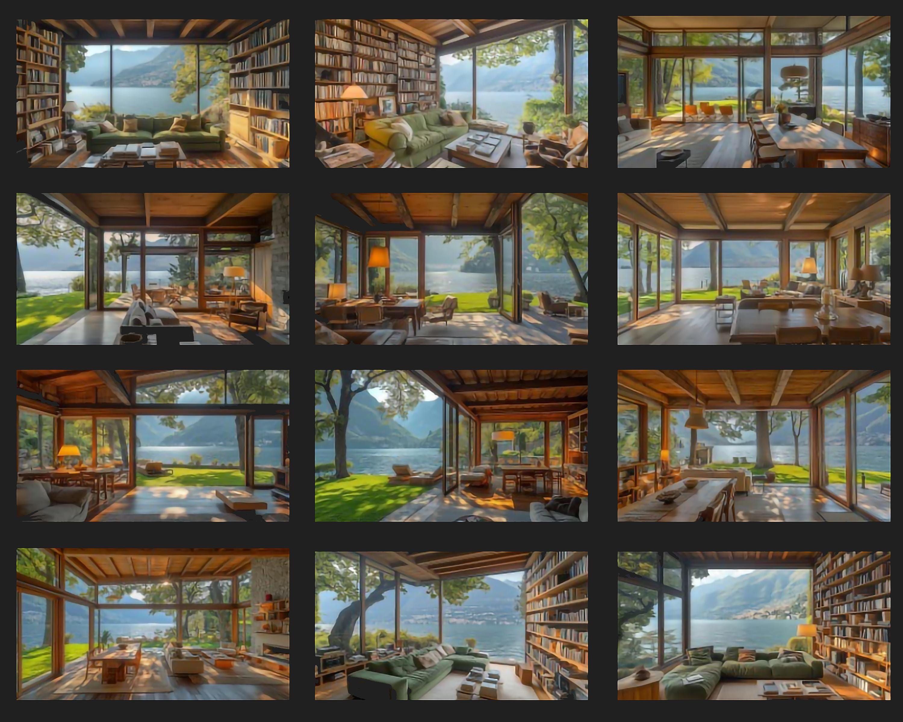 Lake Life Zoom Background Bundle, 12 Aesthetic Virtual Desktop ...