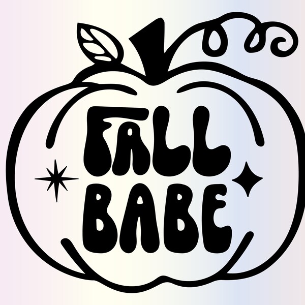 Girl Fall Svg - Etsy