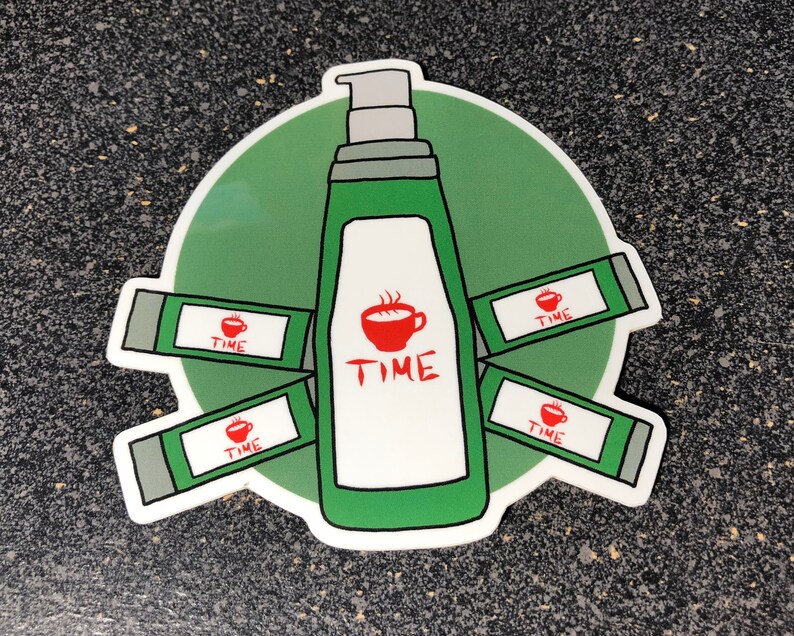 Trans T Time Sticker - Etsy