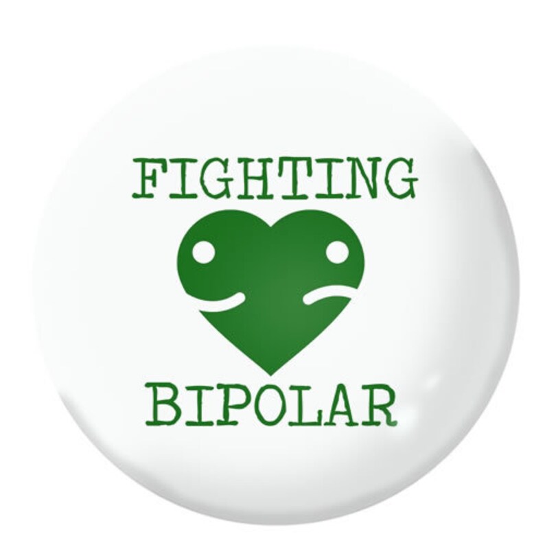 BIPOLAR AWARENESS Badges 25mm / 1 Inch Pin Button Badges - Etsy