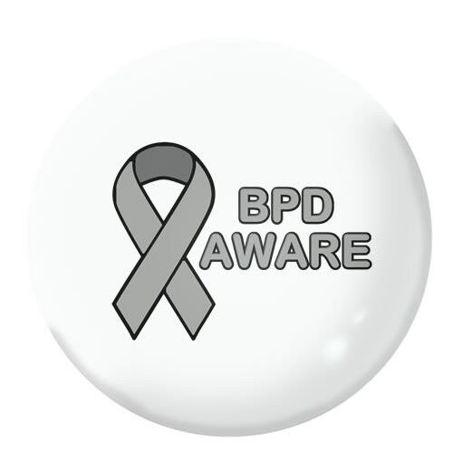 BPD / Borderline Personality Disorder AWARENESS Badges 25mm / 1 Inch ...