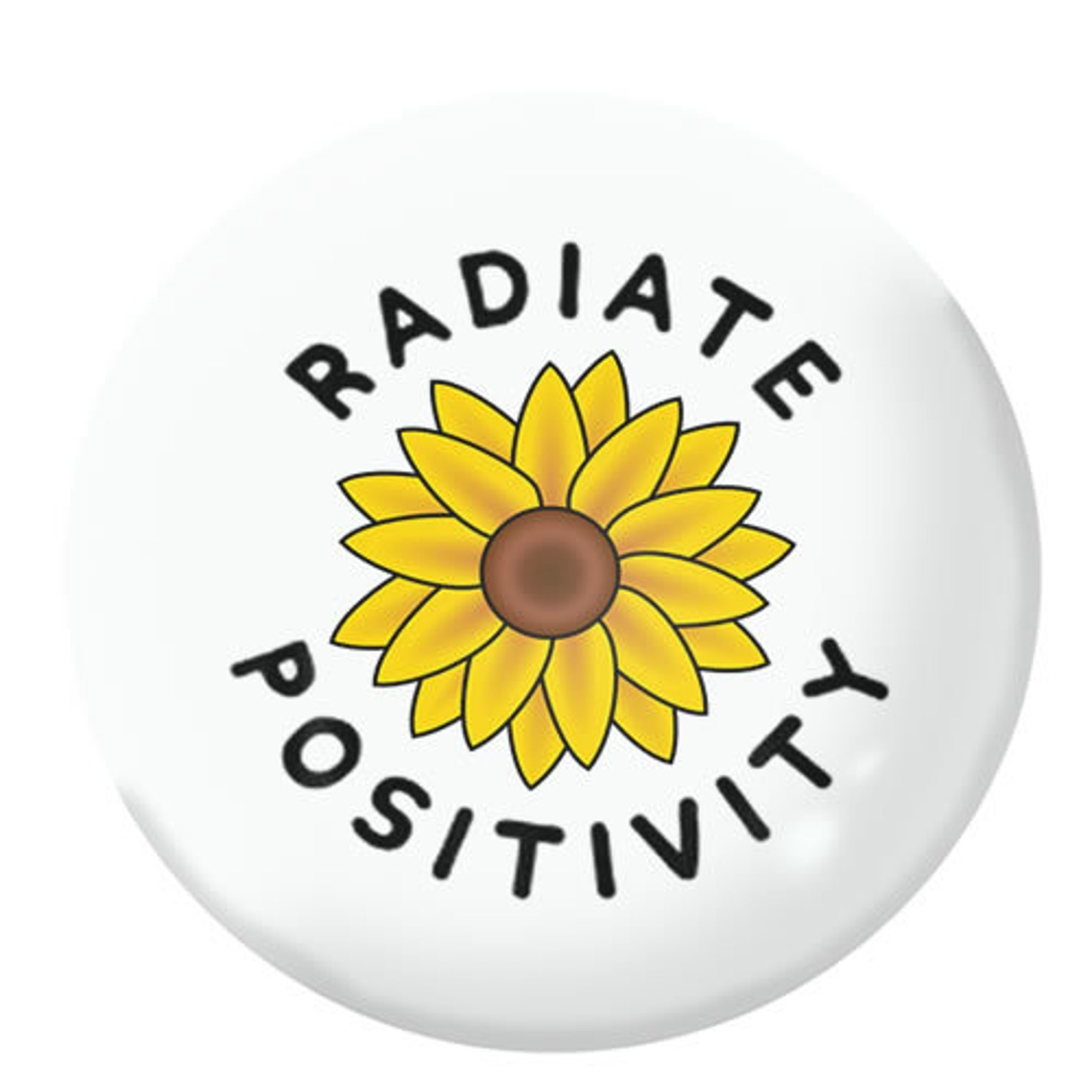 POSITIVITY / POSITIVE THOUGHTS 25mm / 1 Inch Pin Button Badges - Etsy UK