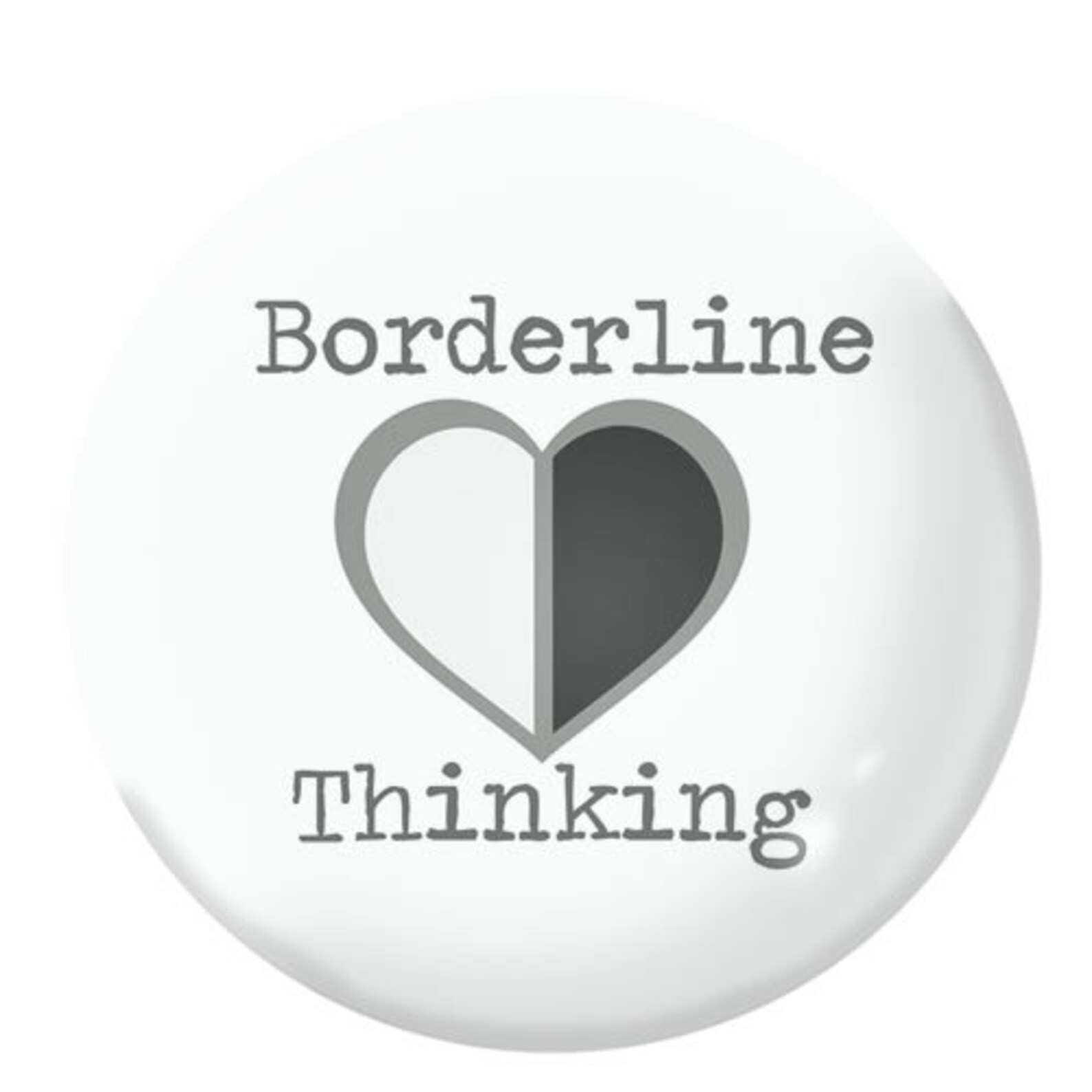 BPD / Borderline Personality Disorder AWARENESS Badges 25mm - Etsy Canada