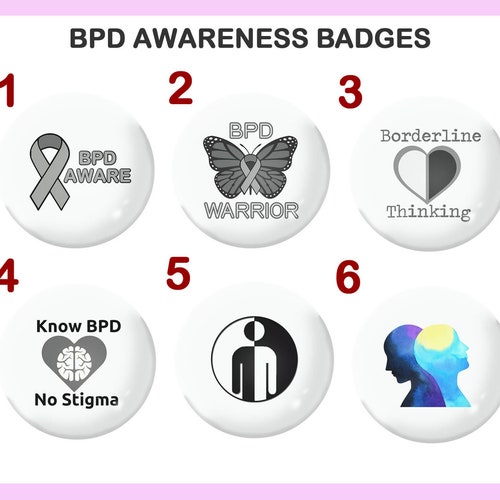 Borderline Personality Disorder Sticker BPD Awareness - Etsy
