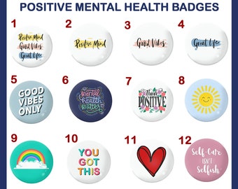 Inspirational Badges | Etsy UK