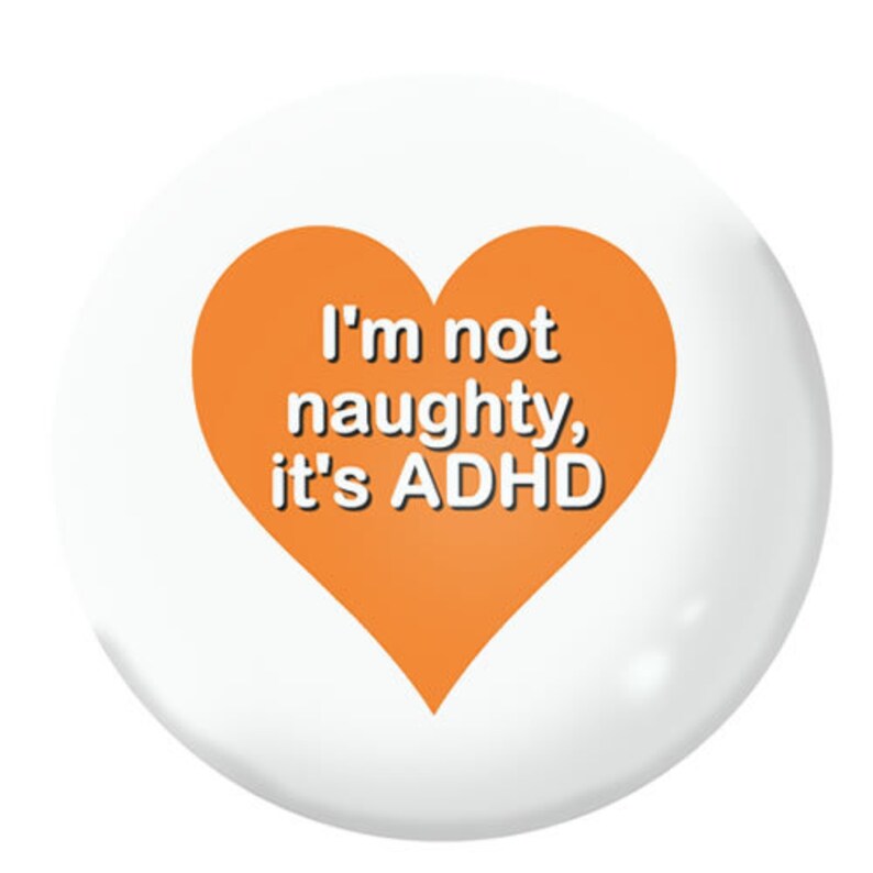 ADHD Awareness Badges 25mm / 1 Inch Pin Button Badges - Etsy