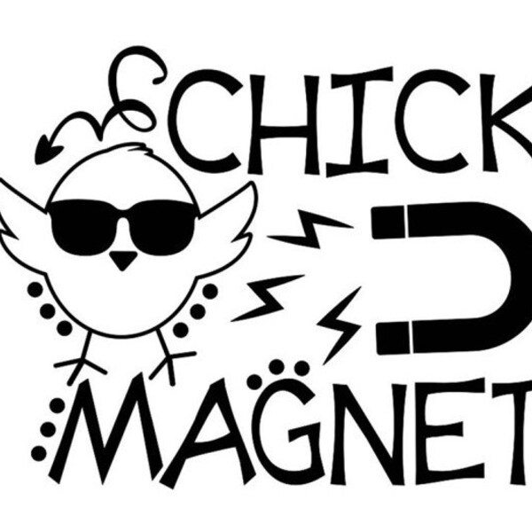 Chick Magnet - Etsy