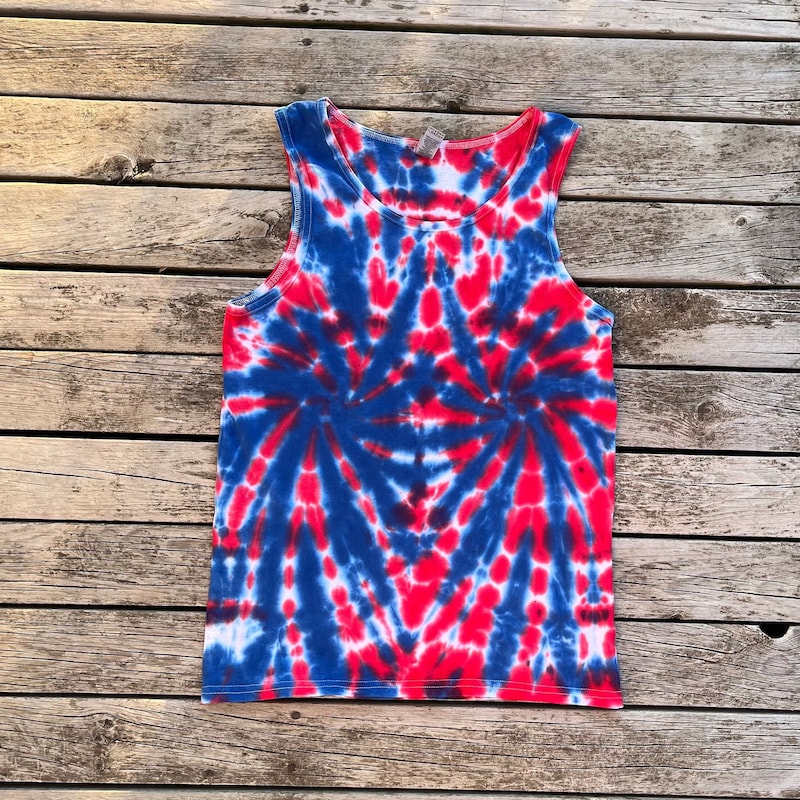 Red White Blue Tank - Etsy