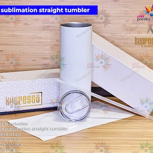 Blank STRAIGHT 30oz Kupresso Sublimation Tumbler (non-tapered) - Etsy