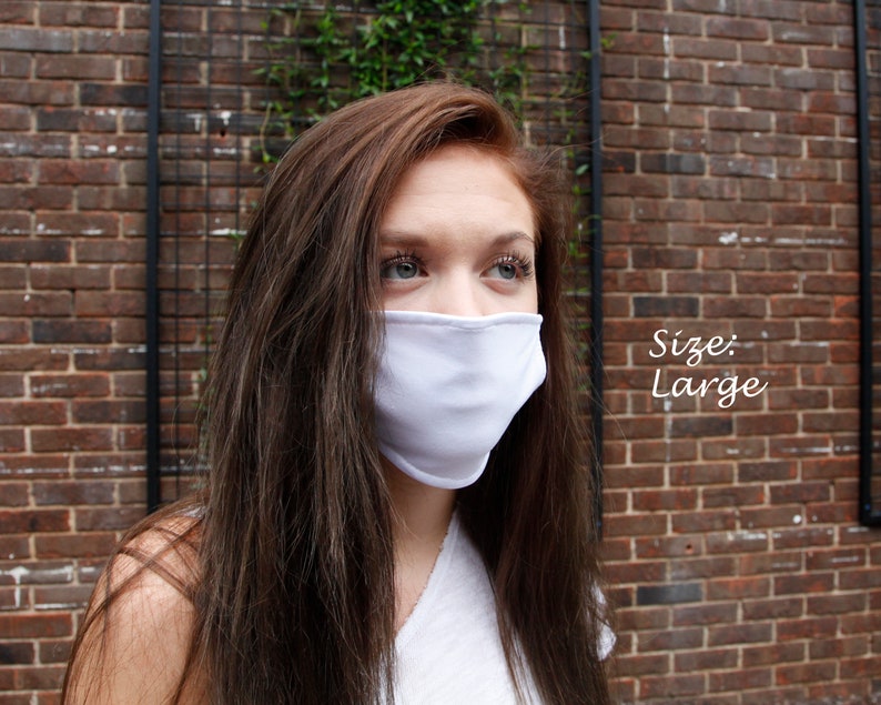 SUBLIMINATION BLANK 100% POLYESTER Face Masks Three Sizes - Etsy Ireland