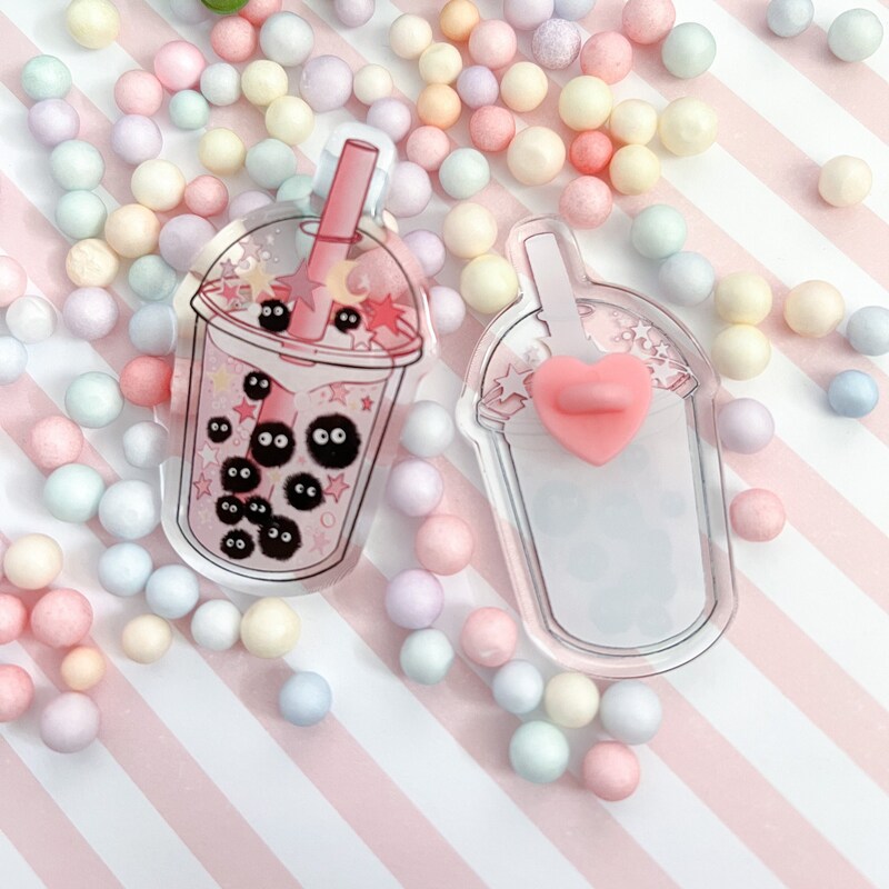Bubble Tea Enamel Pin - Etsy
