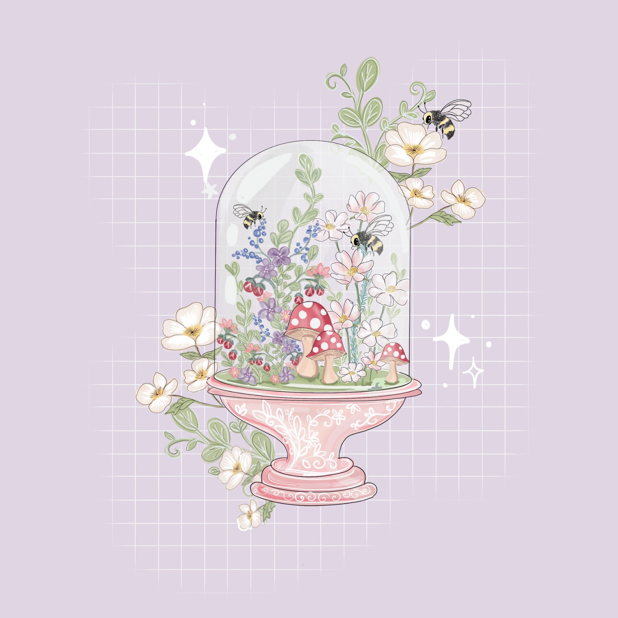 Cute Mini Kawaii Art Print Illustration Pack. Digital | Etsy