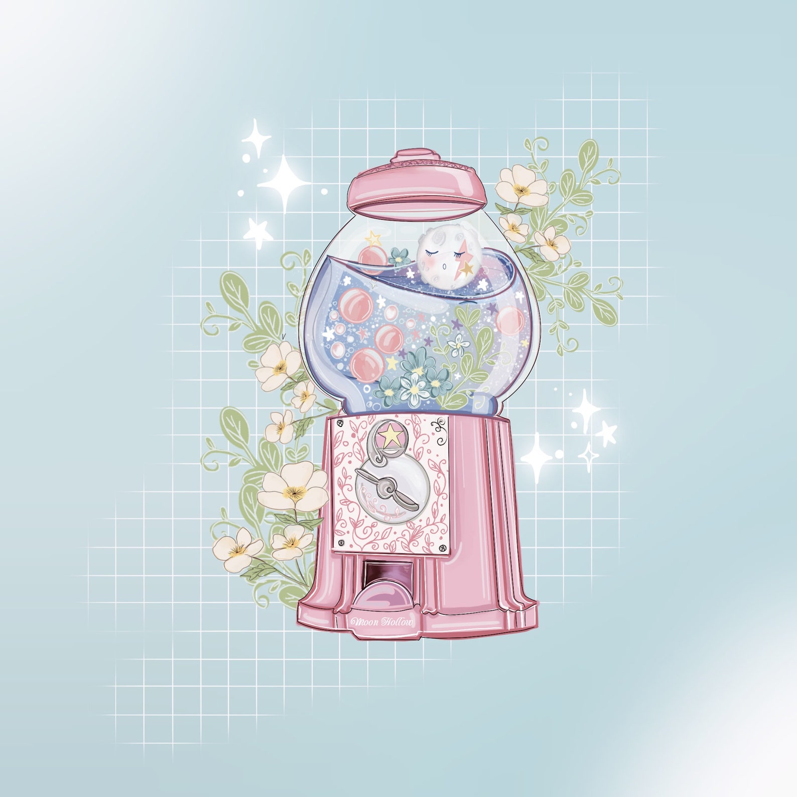 Cute Mini Kawaii Art Print Illustration Pack. Digital | Etsy