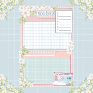 Daisy Student Digital Planner: Daily Study Timetable (printable PDF) - Etsy