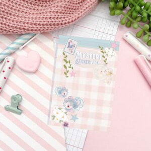 Mystery Sticker Pack / Surprise Cute Kawaii Cute Die Cut Digital ...