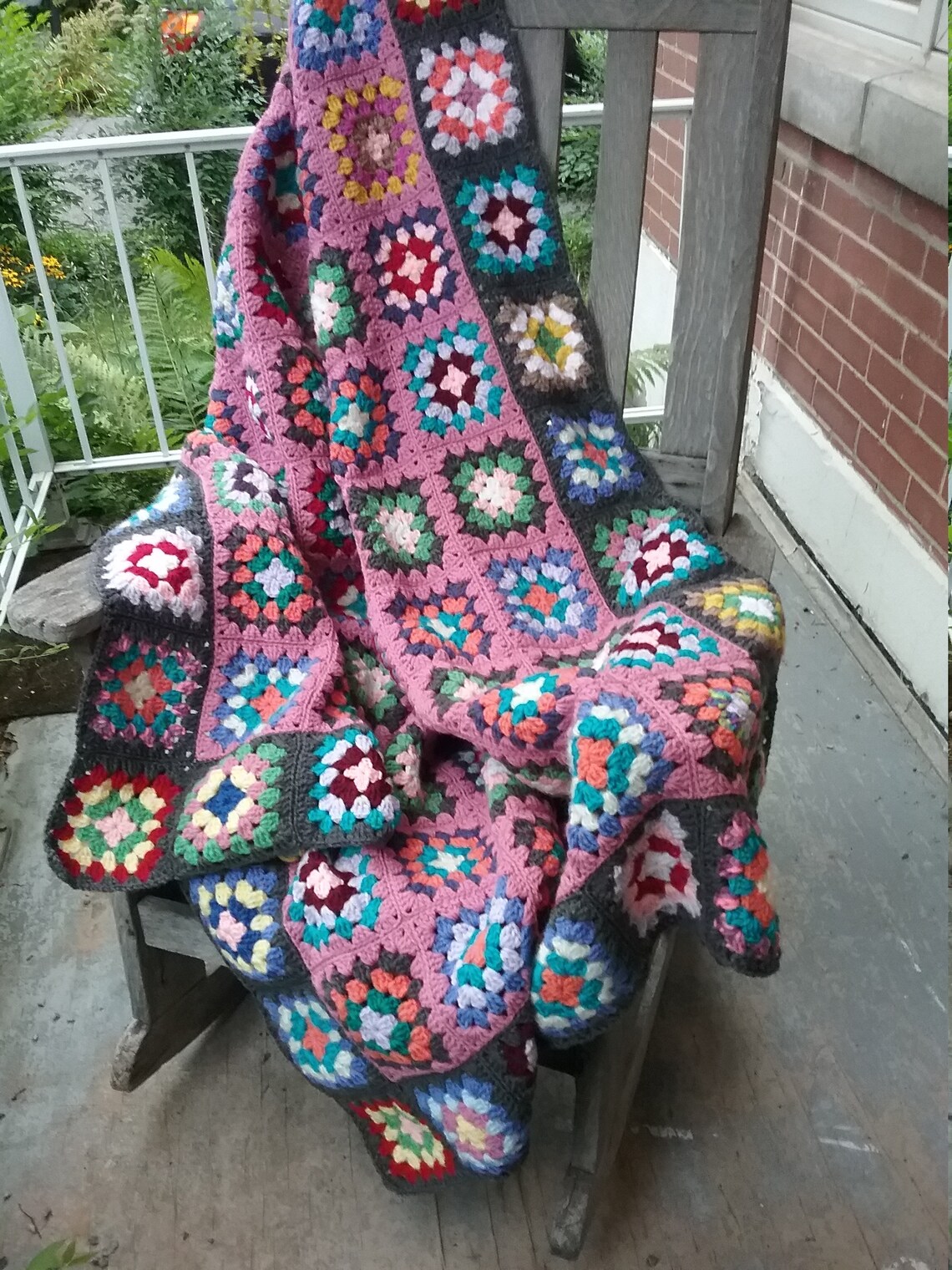 Bohemian Rose Throw - Etsy